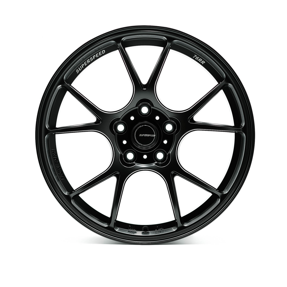 FlowForm 76RR Matt Black | Superspeed Wheels – Superspeed Wheels Online ...