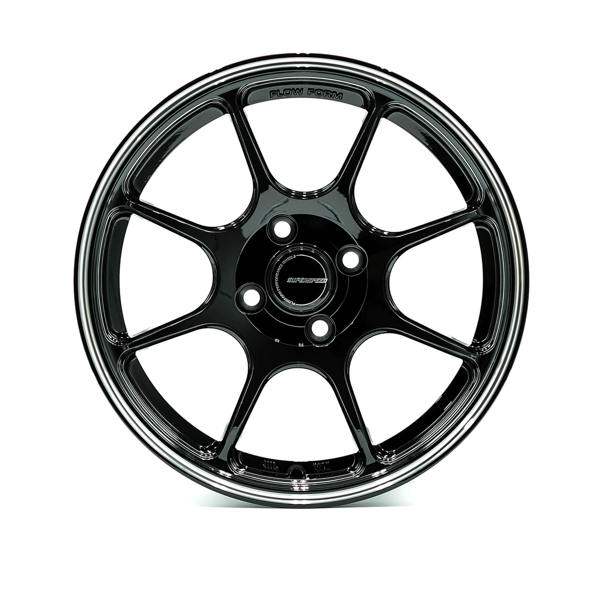 FlowForm RF03RR 15 Inch Black Machining | Superspeed Wheels ...