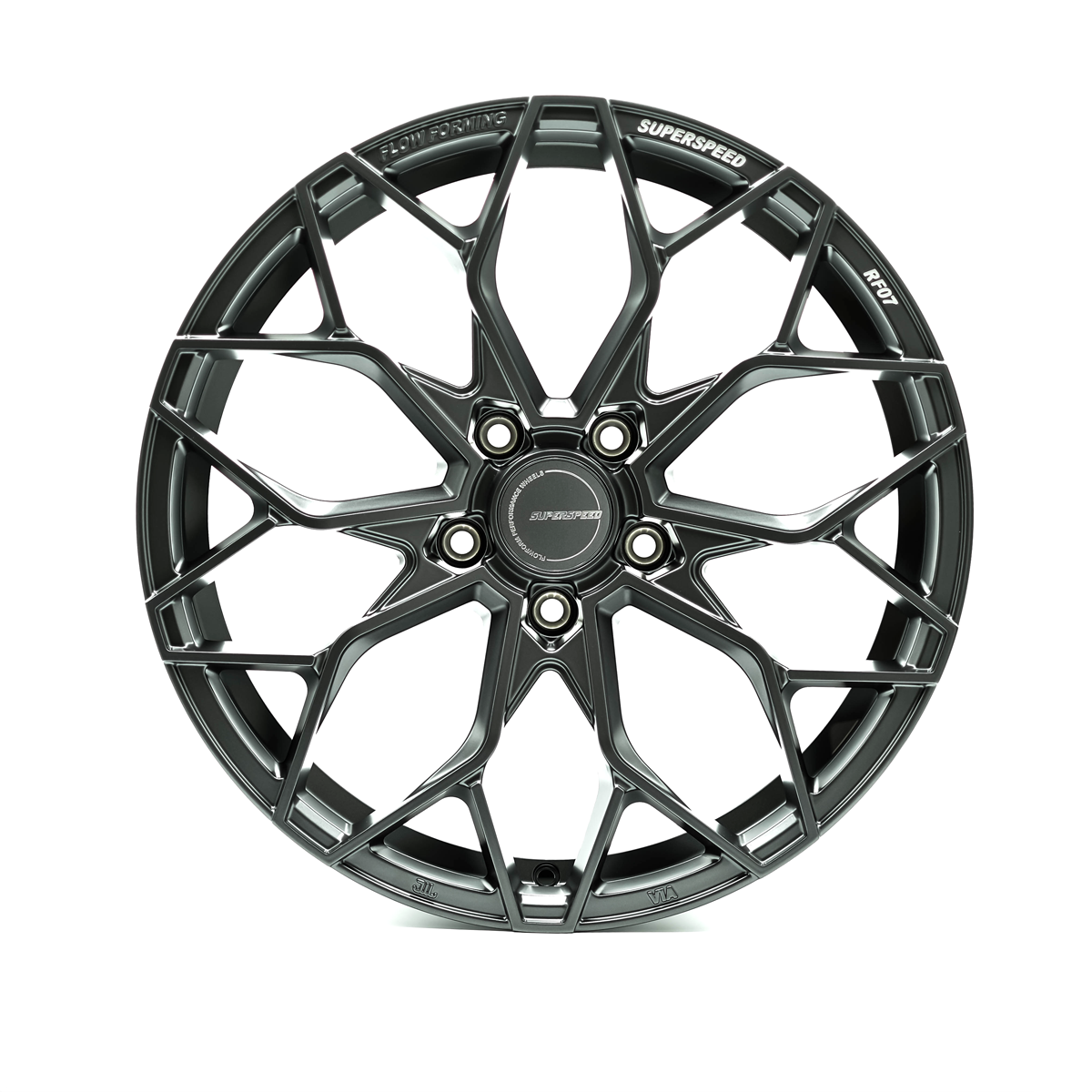 FlowForm RF07 Matt Gunmetal Porsche Spec | Superspeed Wheels ...